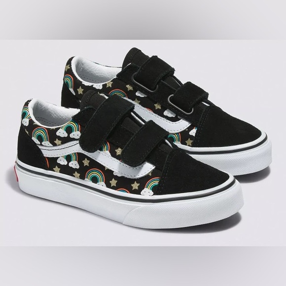 Vans | Shoes | Vans Rad Rainbow Strap On Sk8 Sneakers 9 | Poshmark
